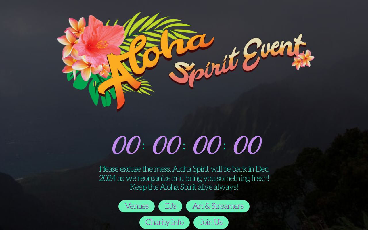 Aloha Spirit Event